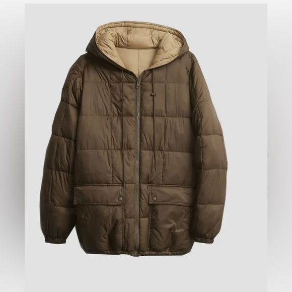 GAP | Jackets & Coats | Gap Mens Reversible Quilted Pufferparka Winter ...